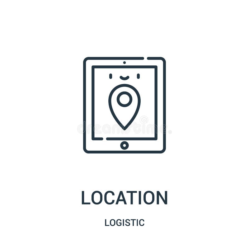 Location Icon Vector from Sustainable Competitive Advantage Collection ...