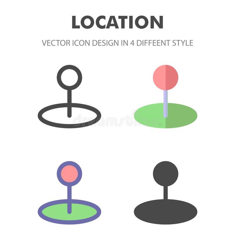 Location Icon. for Your Web Site Design, Logo, App, UI. Vector Graphics ...