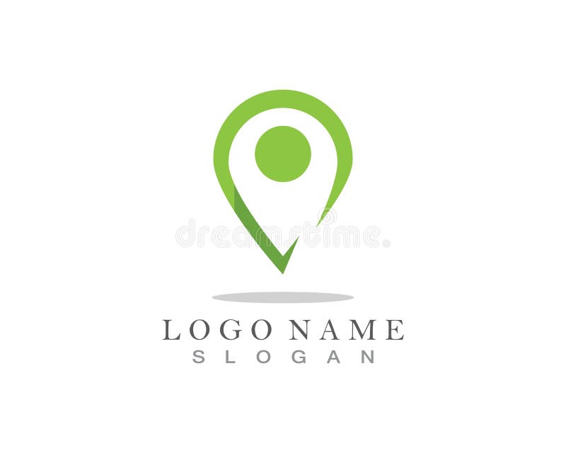 Location Logo and Symbol Template. Stock Illustration - Illustration of ...