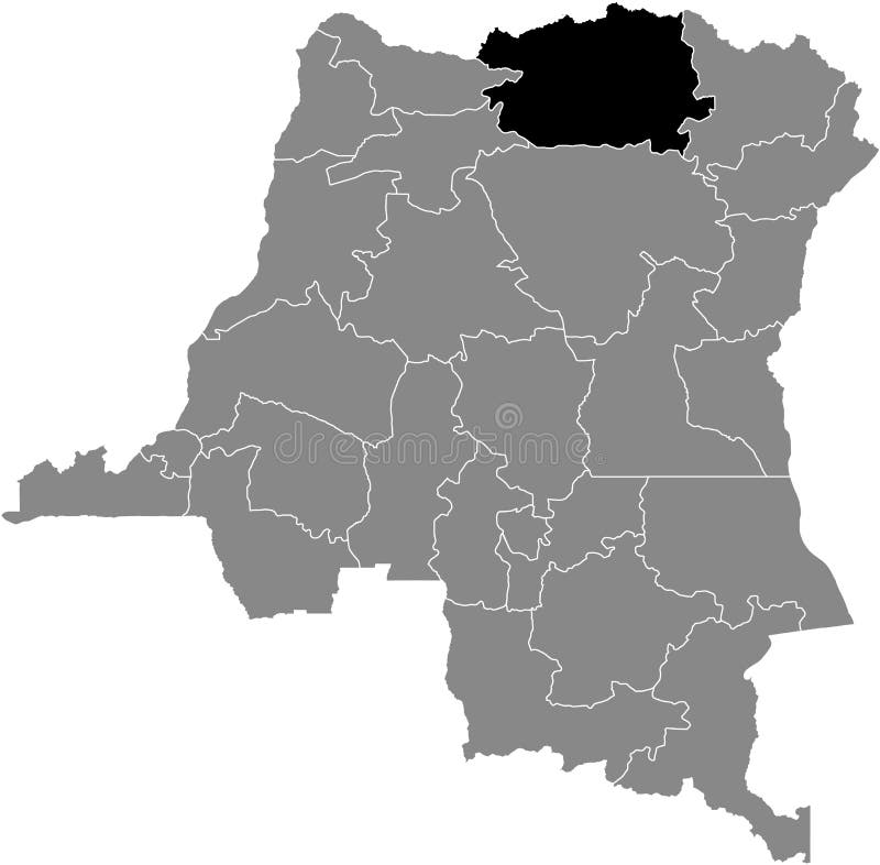 Location of Kongo-Central, Province of Democratic Republic of the Congo ...
