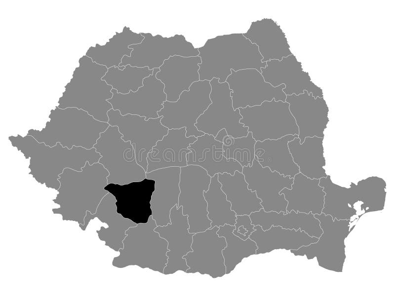 Gorj County Administrative Divisions of Romania, Sud-Vest Oltenia ...