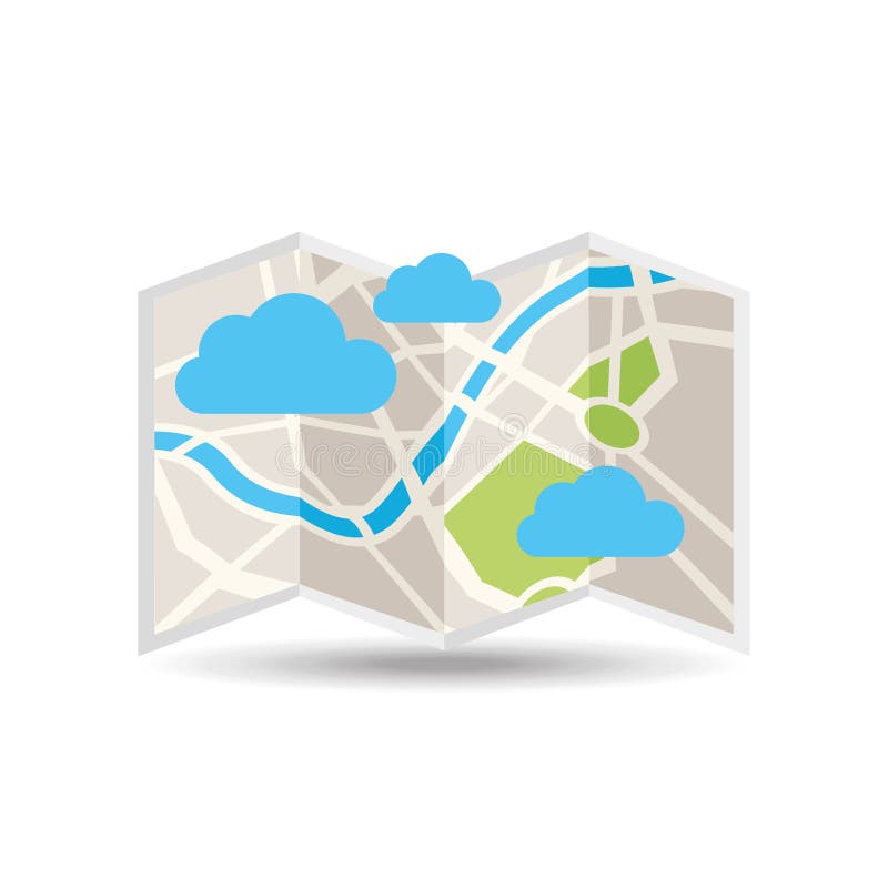 Location on map design stock illustration. Illustration of location ...