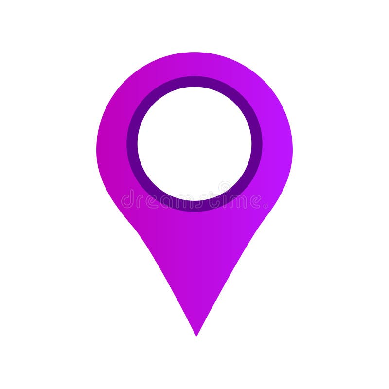 Location Map Icon Design Pin Stock Vector - Illustration of famous ...