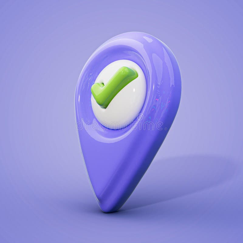 Location Map Navigation Marker Delivery Check Point Background 3d ...