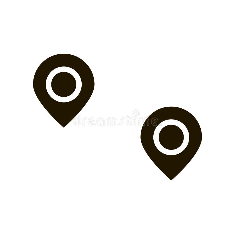 Location Mark Icon in Trendy Flat Style Isolated. Eps 10. Stock Vector ...