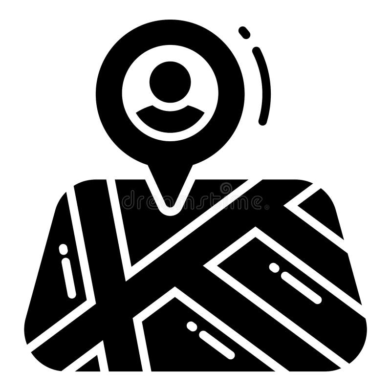 Map and Location Marker Icon., Set of Road Traffic Sign, Location Pin ...