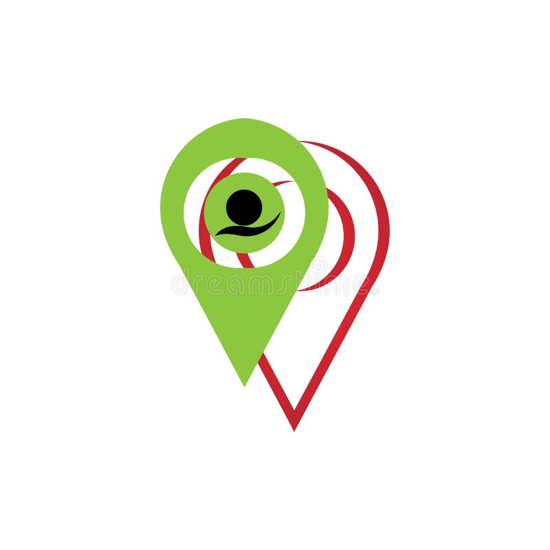 Location people icon stock illustration. Illustration of point - 174915335
