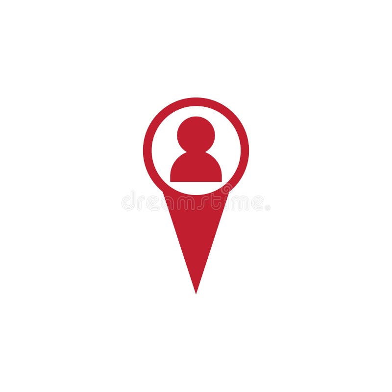 Location people icon stock illustration. Illustration of people - 174915448