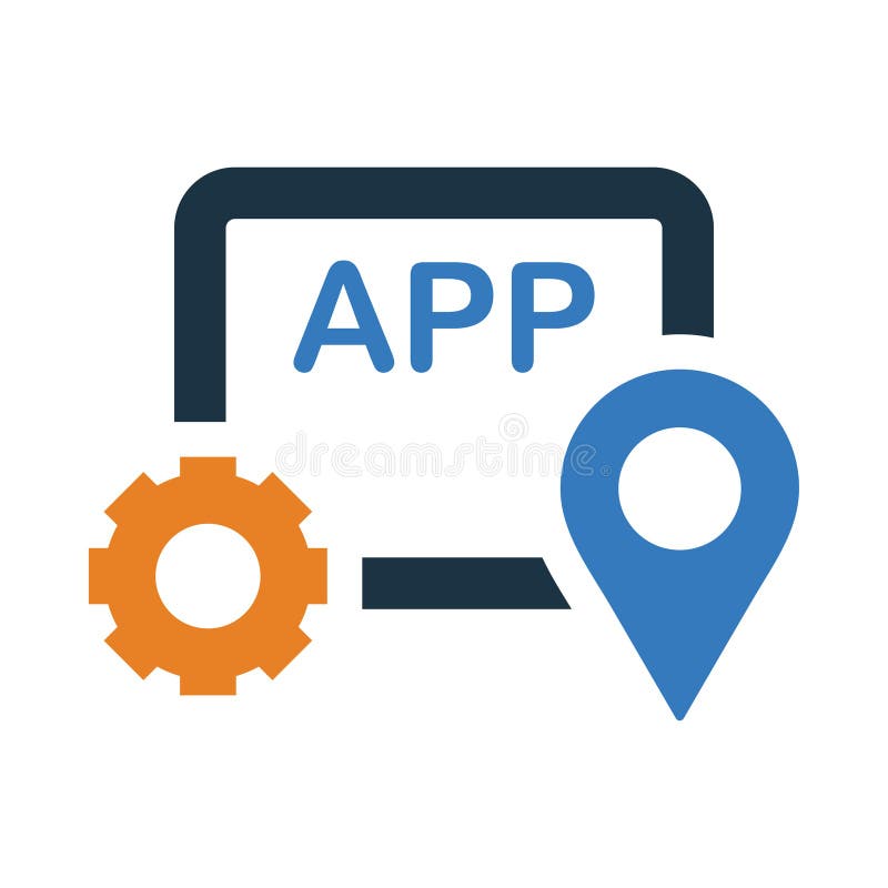 Location, Pin, Location Pin, Gear, Setting, Location Pin Setting Icon ...