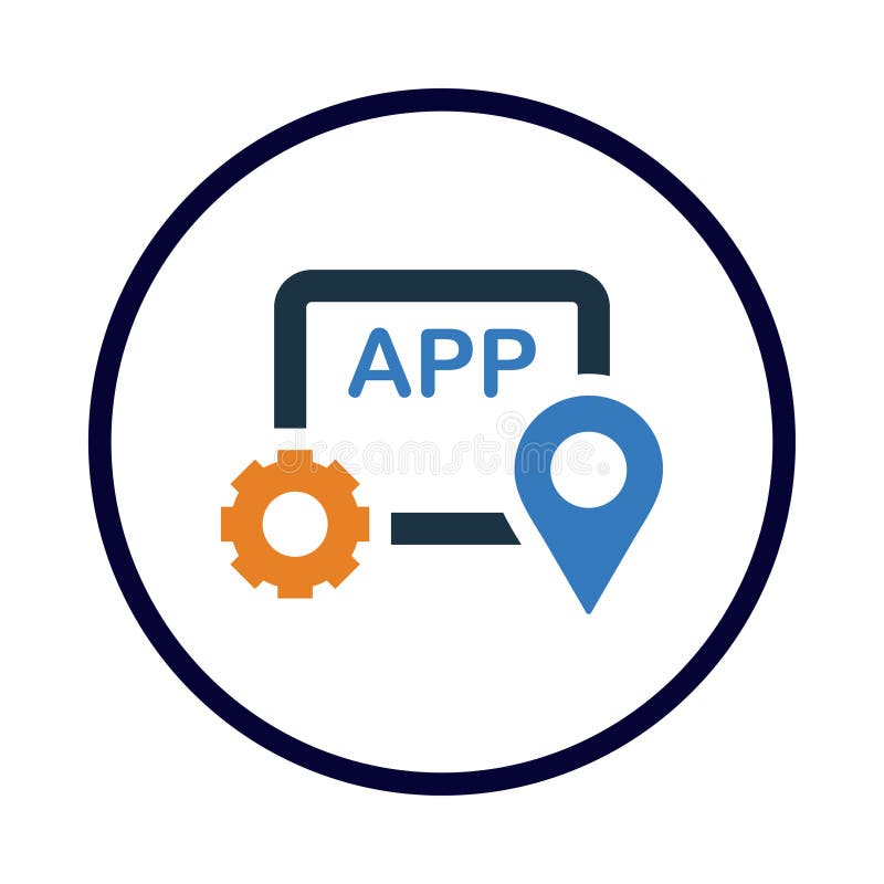 Location, Pin, Location Pin, Gear, Setting, Location Pin Setting Icon ...