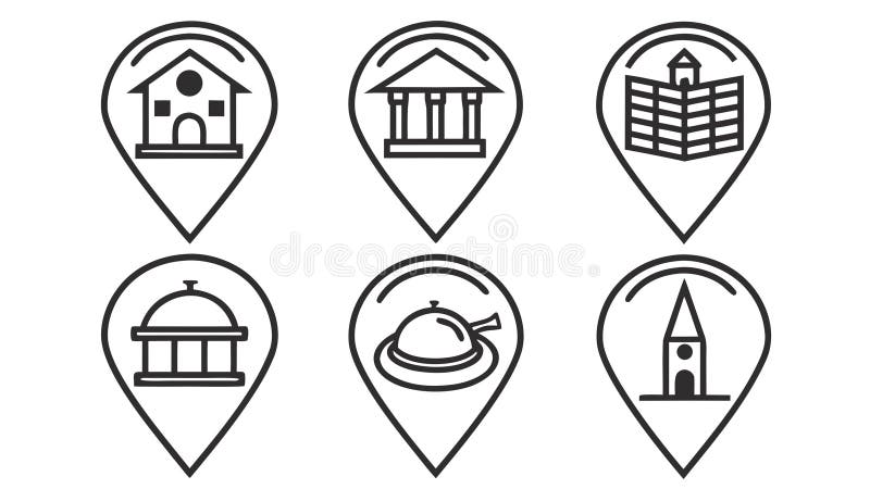 Different Building Type Stock Illustrations – 835 Different Building ...