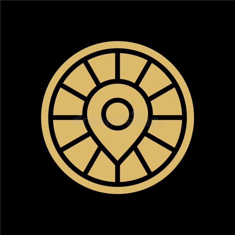 Location Pin Logo Design, Abstract Map Point Emblem Stock Vector ...