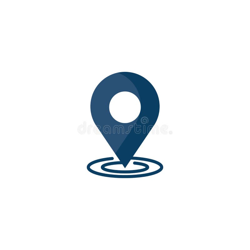 Location, Pin Logo Design Template Stock Vector - Illustration of ...