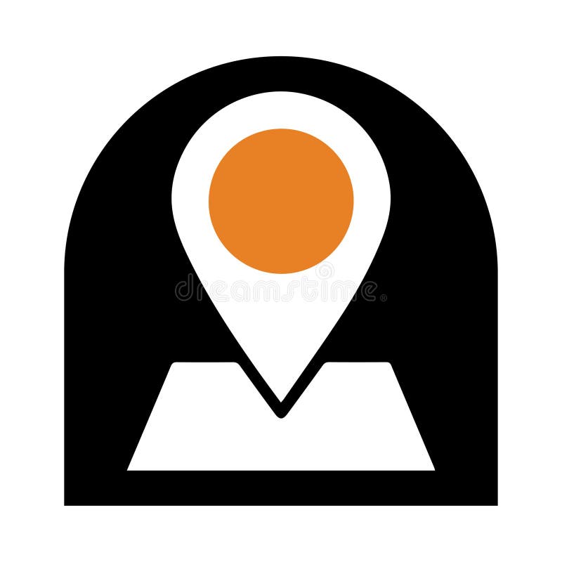 Location, Pin, Map, Map Location Pin Icon Stock Vector - Illustration ...