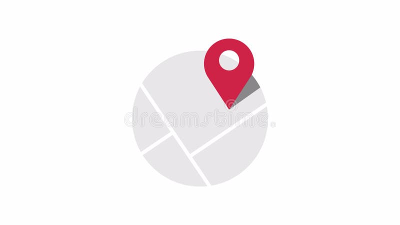 Location Pin on Map: Perfect for Representing Location, Navigation Apps ...