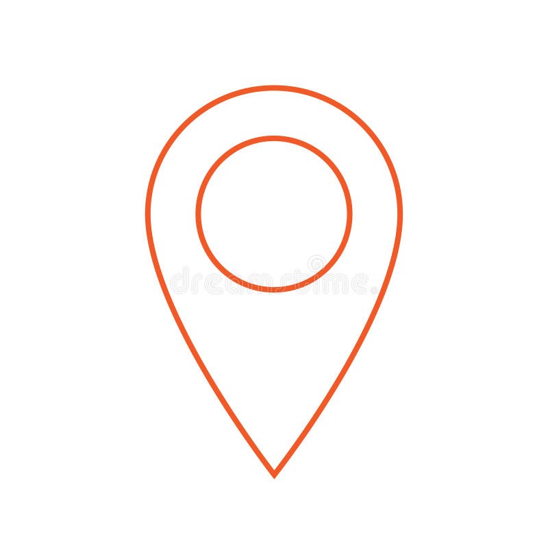 Map Pins Sign Location Icon Stock Vector - Illustration of point ...