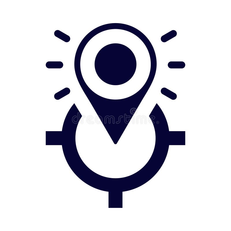 Location, Location Pin, Target, Gps, Target Location Icon Stock Vector ...