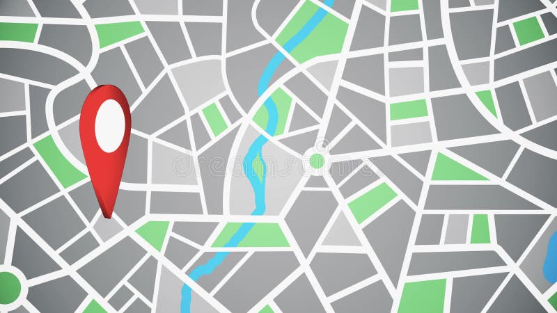 Location Pinpoint, Map Pointer Icon Stock Video - Video of direction ...