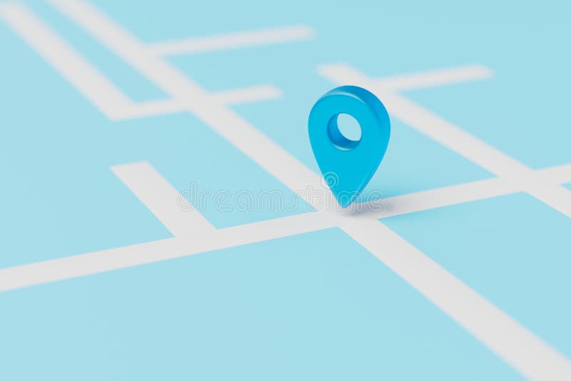 The Location Point of Blue Color Indicated on the Map. Copy Paste, Copy ...