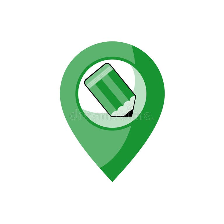 Location point design stock vector. Illustration of draw - 80468580