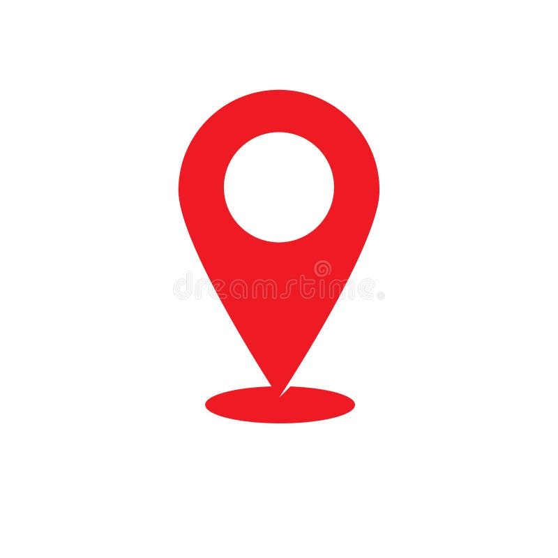 Location Point Icon Vector Illustration Stock Vector - Illustration of ...