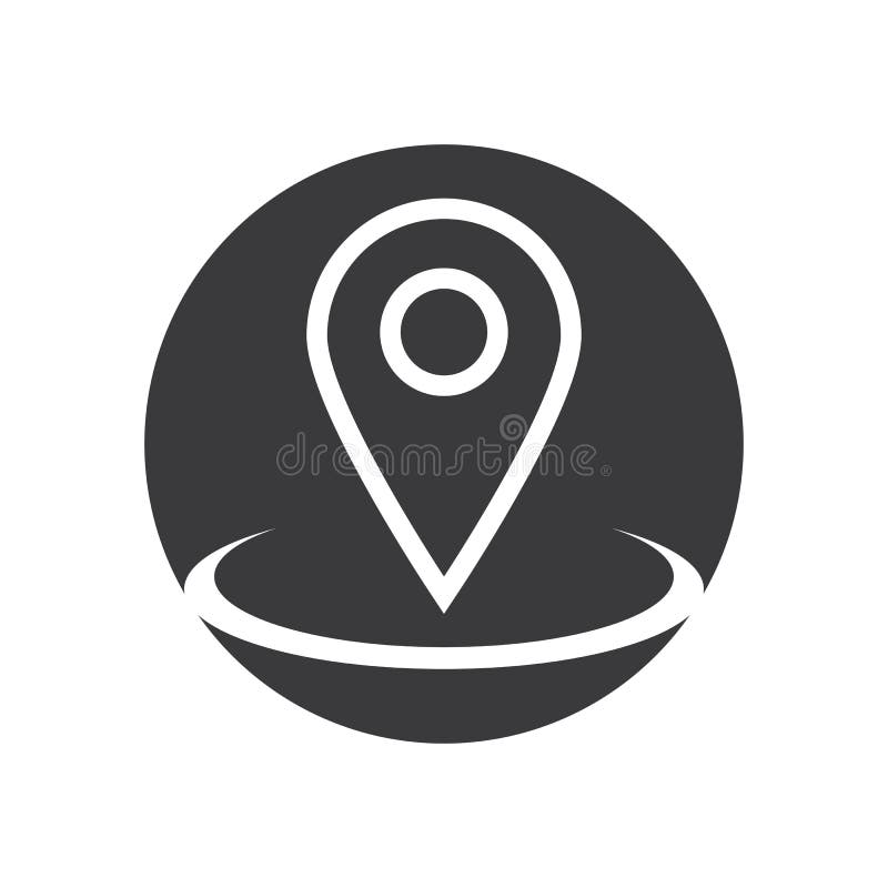Location Point Icon Vector Illustration Stock Vector - Illustration of ...