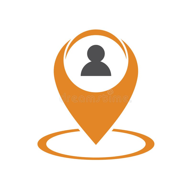 Location Point Icon Vector Illustration Stock Vector - Illustration of ...