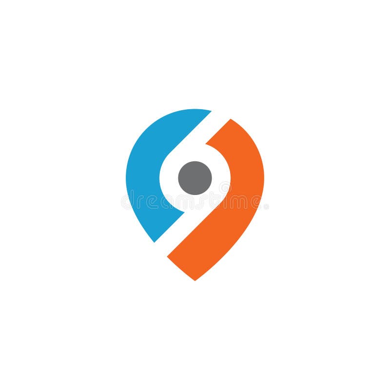 Location point Logo stock vector. Illustration of icon - 103747595