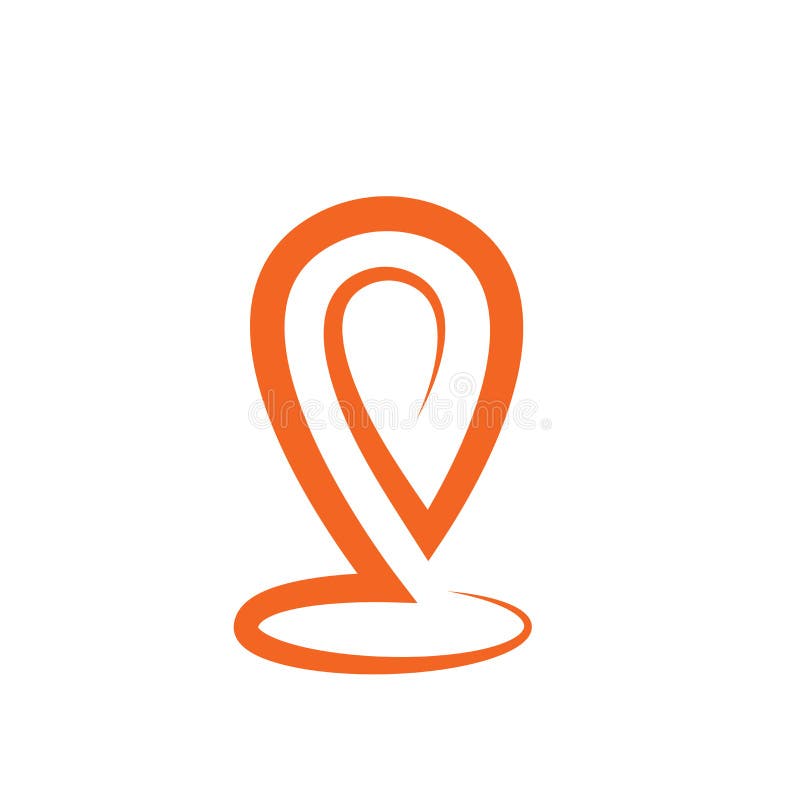 Location Point Icon Vector Illustration Stock Vector - Illustration of ...