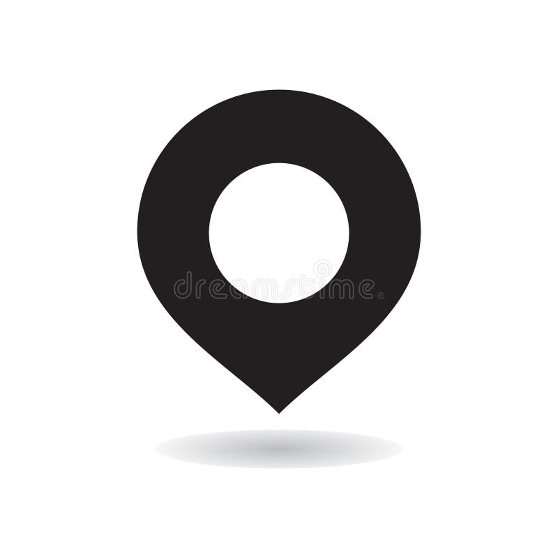 Location Point Logo Template Stock Illustration - Illustration of ...