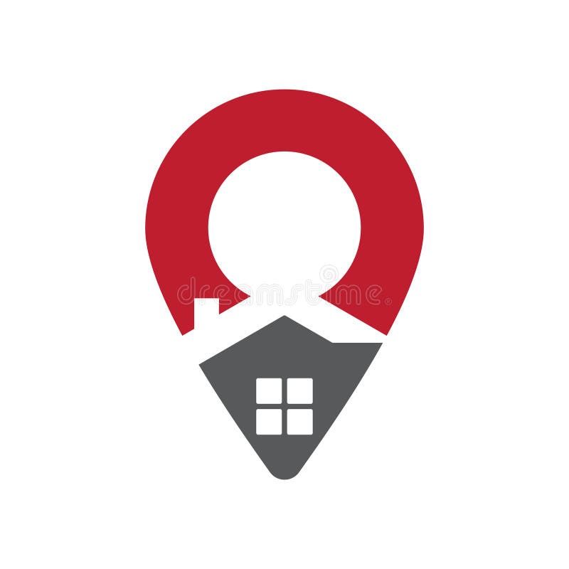 Location Point Logo Template Stock Illustration - Illustration of ...