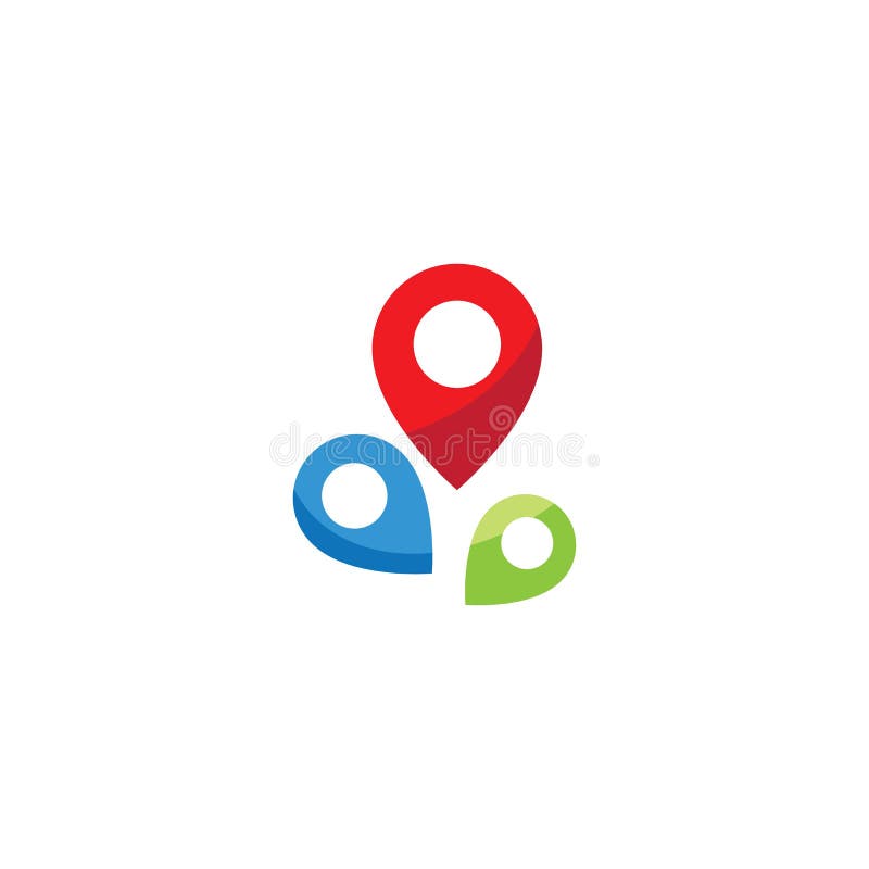 Location Point Sign and Symbol Stock Vector - Illustration of browser ...