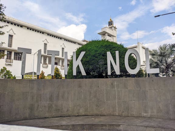 The Location of the Point Zero or Titik Nol of the Province of East ...