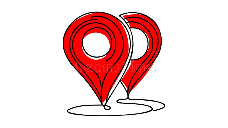 One Line Drawing Gps Stock Illustrations – 269 One Line Drawing Gps ...