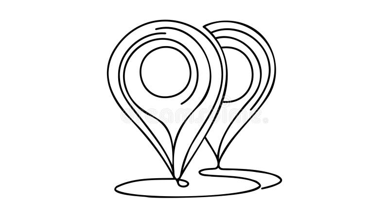 Location One Line Stock Illustrations – 936 Location One Line Stock ...
