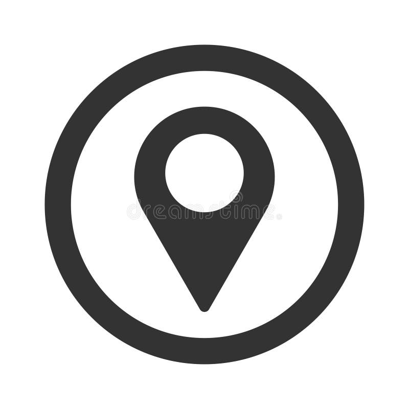 Location, Pointer Icon Design Stock Vector - Illustration of place ...