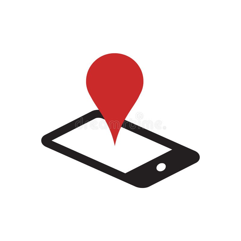 Location Pointer Icon Logo Design Vector Template Stock Vector ...