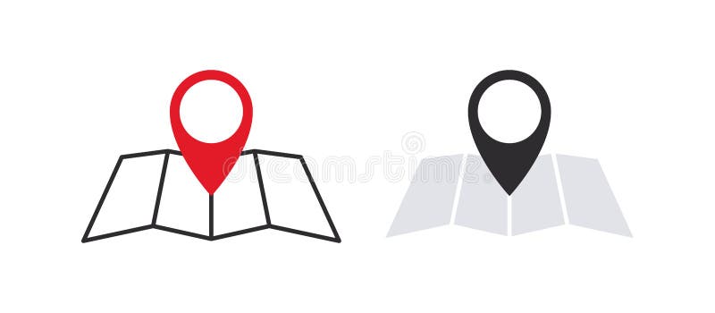 Location Pin Icons. Location Pointers Icons. Location Mark Icons Stock ...