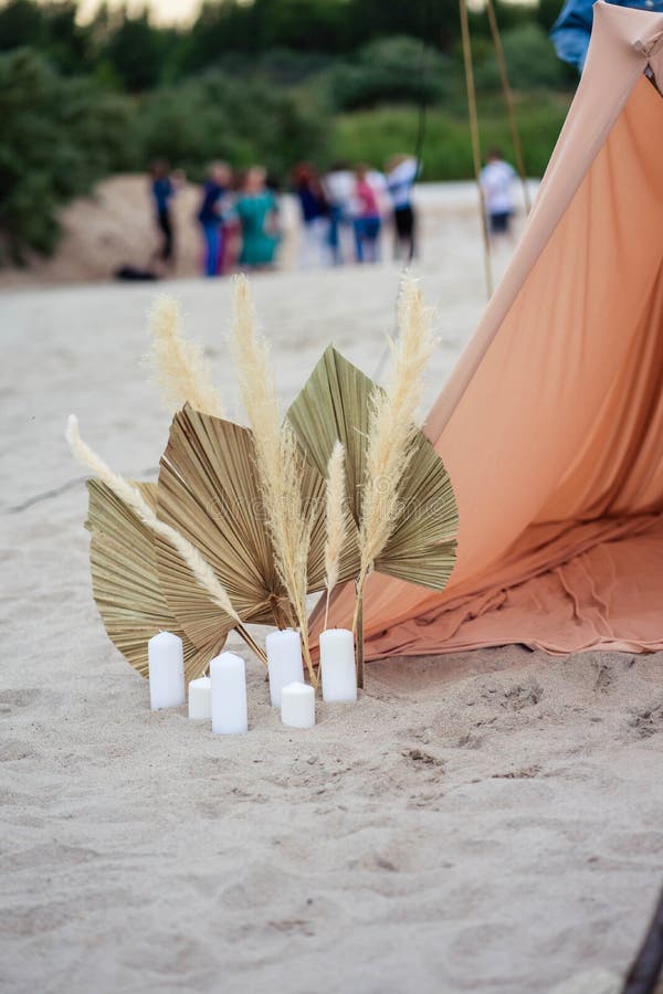 Location for Shooting in the Sand Stock Photo - Image of kettle ...