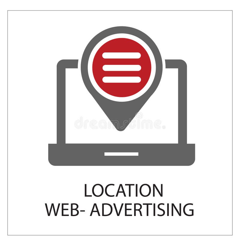 Location Simple Logo Icon Vector Ilustration Stock Vector ...