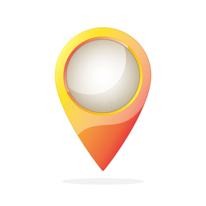 Location symbol - vector stock illustration. Illustration of navigation ...