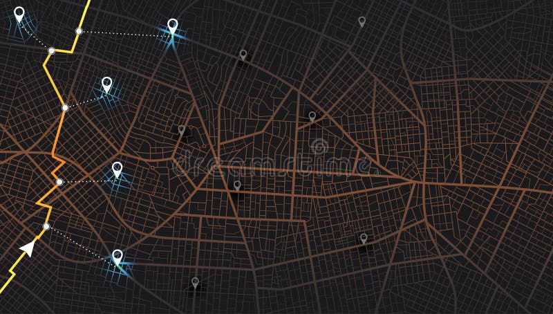 Location Tracks Dashboard. Navigation for Obtaining Data on Distance ...