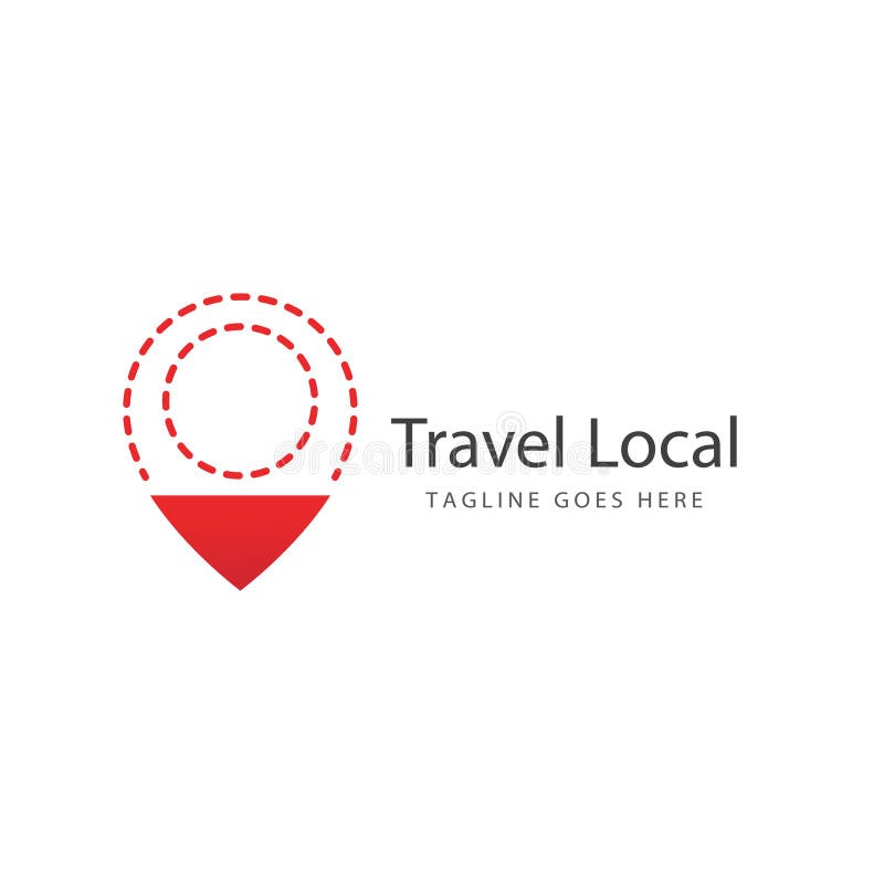 Location Travel Stylized Symbol and Logos Stock Illustration ...