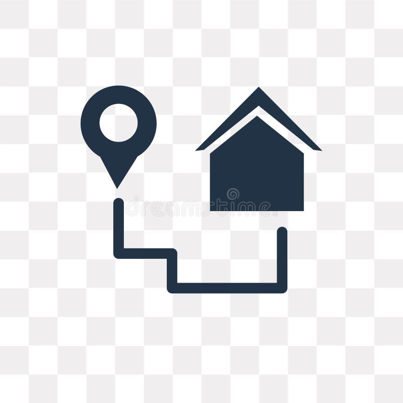 Location Vector Icon Isolated on Transparent Background, Location ...