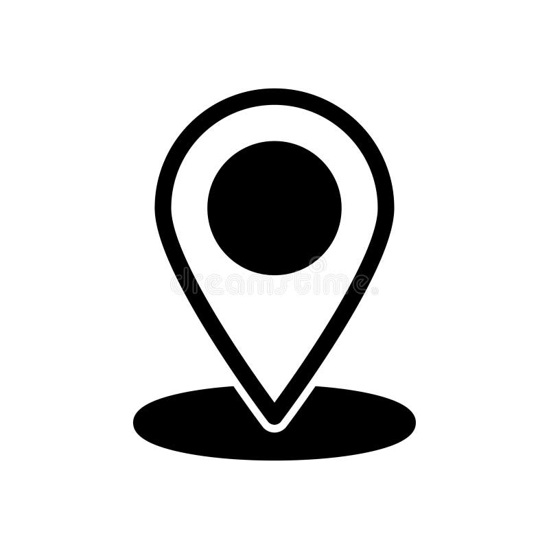 Locator Icon Vector Design Template Basic RGB Stock Vector ...