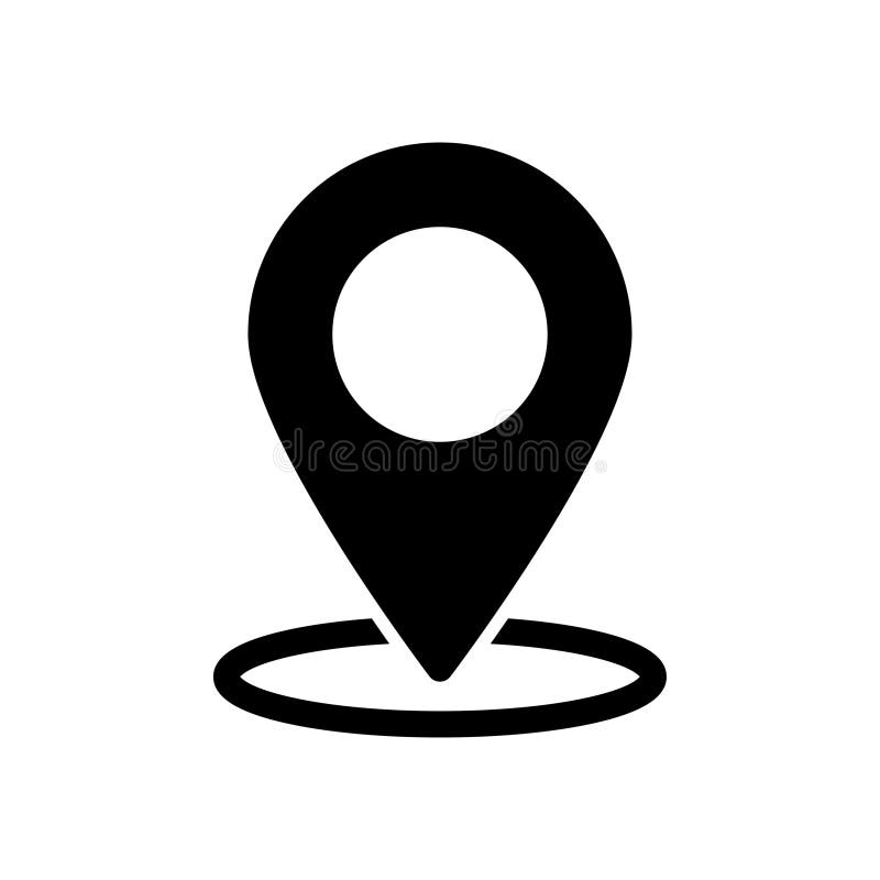 Locator Icon Vector Design Template Basic RGB Stock Vector ...