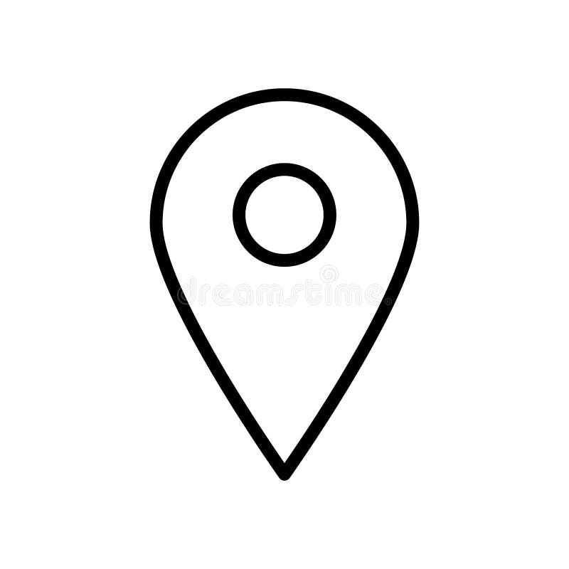 Locator Icon Vector Design Templates Stock Illustration - Illustration ...