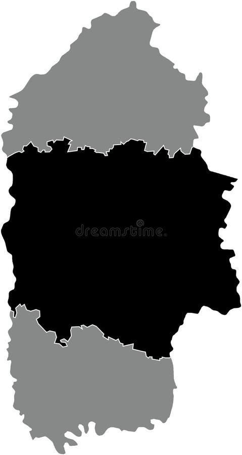 Locator Map of the KHMELNYTSKYI RAION, KHMELNYTSKYI OBLAST Stock Vector ...