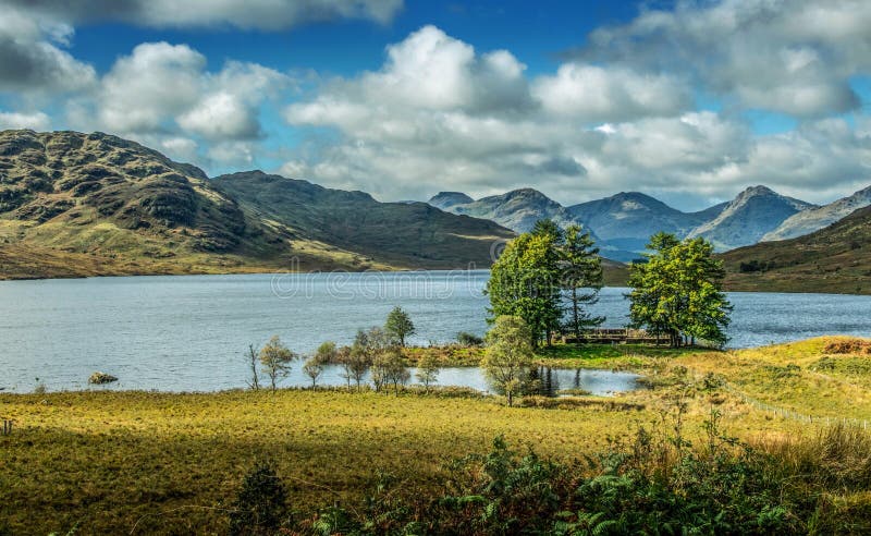 Loch Arklet stock photo. Image of summer, arklet, lake - 268018208
