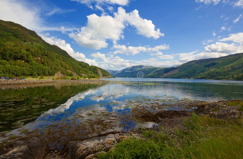 Loch Duich stock image. Image of water, kingdom, united - 10274075